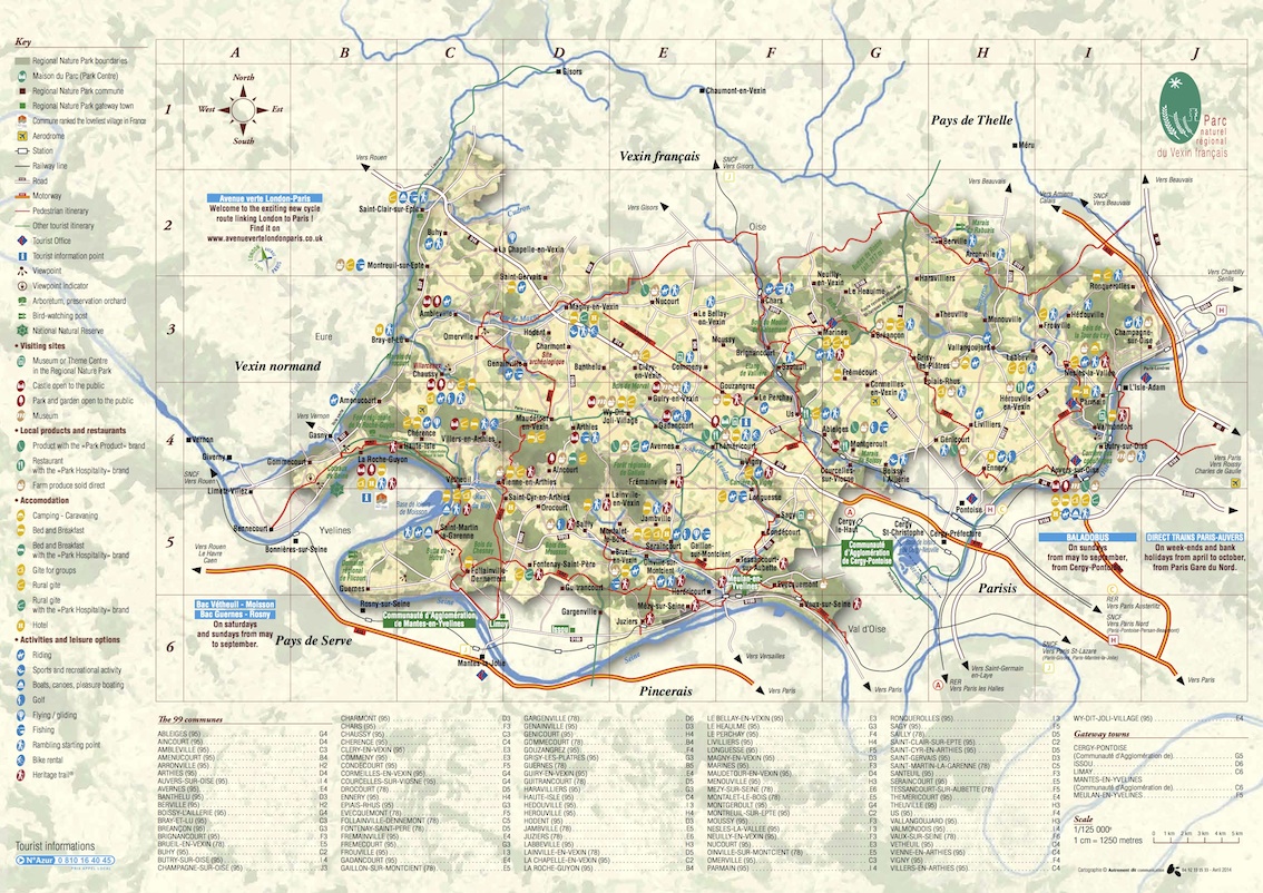 Cycling in the Parc naturel régional du Vexin français - Freewheeling ...